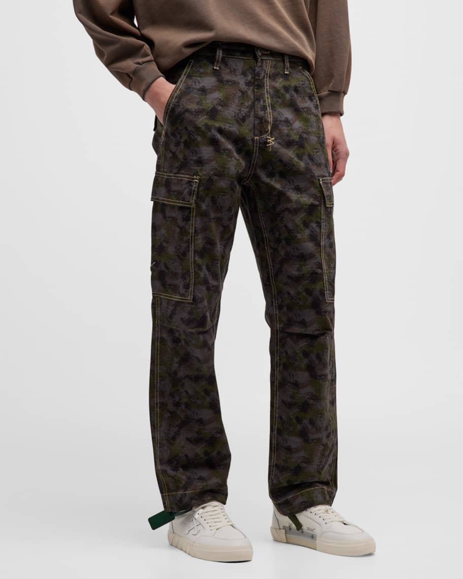 Ksubi Men's Fugitive Camo Cargo Pants | Neiman Marcus
