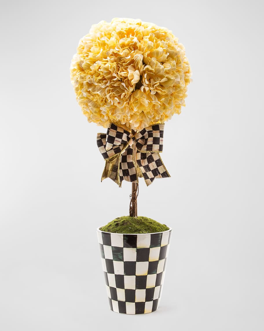 MacKenzie-Childs Yellow Topiary Drop in Large | Neiman Marcus