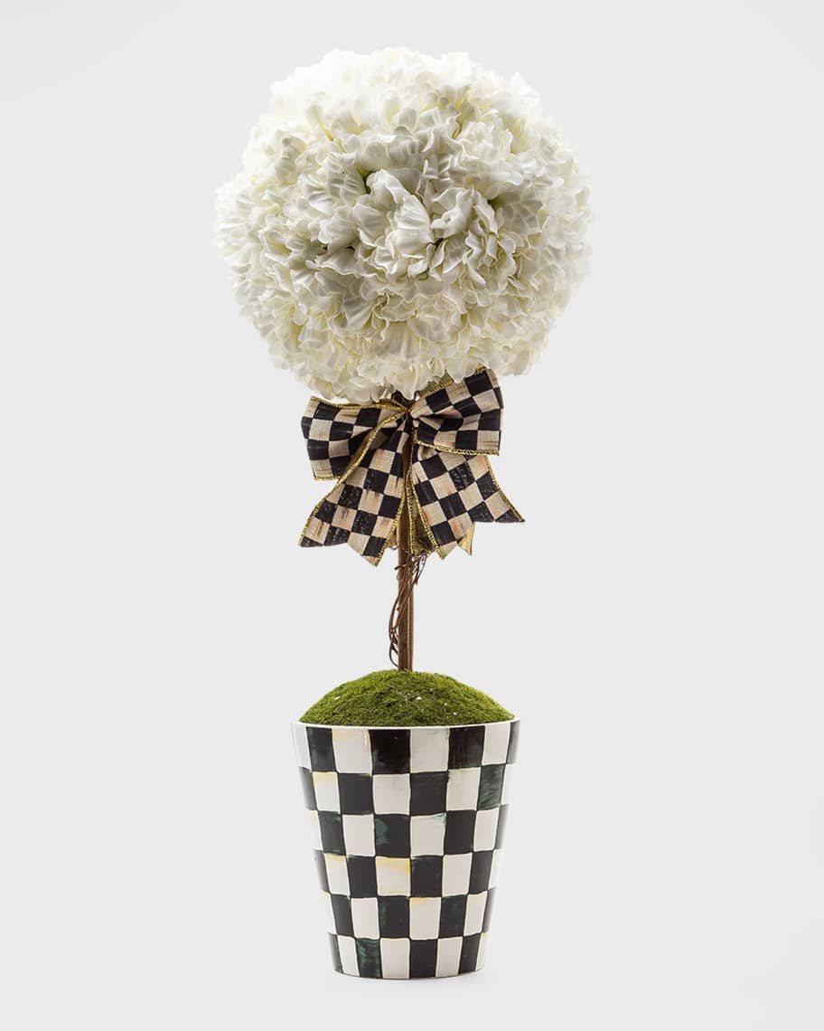 MacKenzie-Childs Ivory Topiary Drop in Large | Neiman Marcus