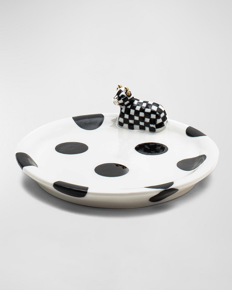 MacKenzie-Childs Cow Creamery Spoon Rest | Neiman Marcus