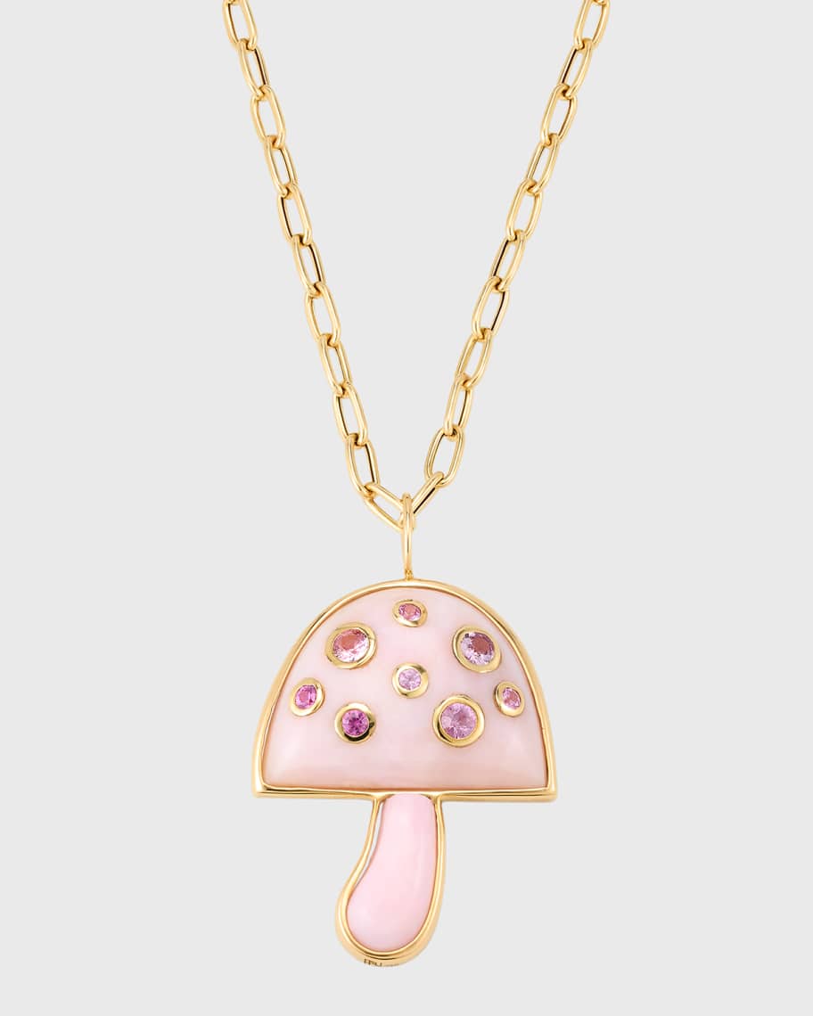 Brent Neale Magic Mushroom Pendant Necklace | Neiman Marcus