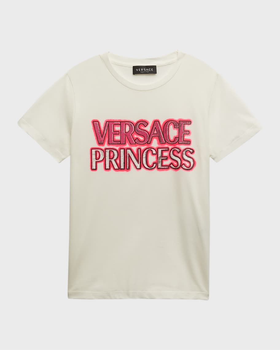 Versace Girl's Versace Princess Embellished T-Shirt, Size 8-14 | Neiman ...
