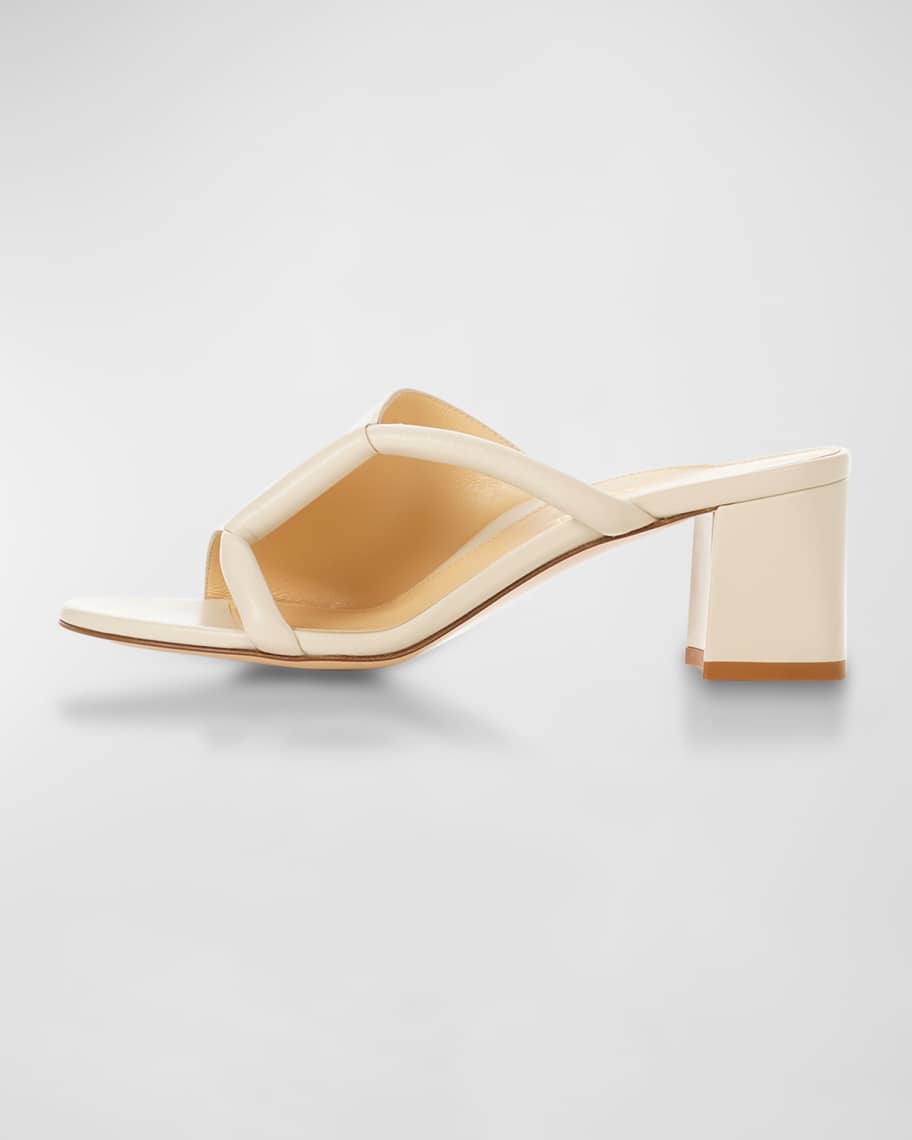 Marion Parke Genna 60mm Block Heel Sandals | Neiman Marcus