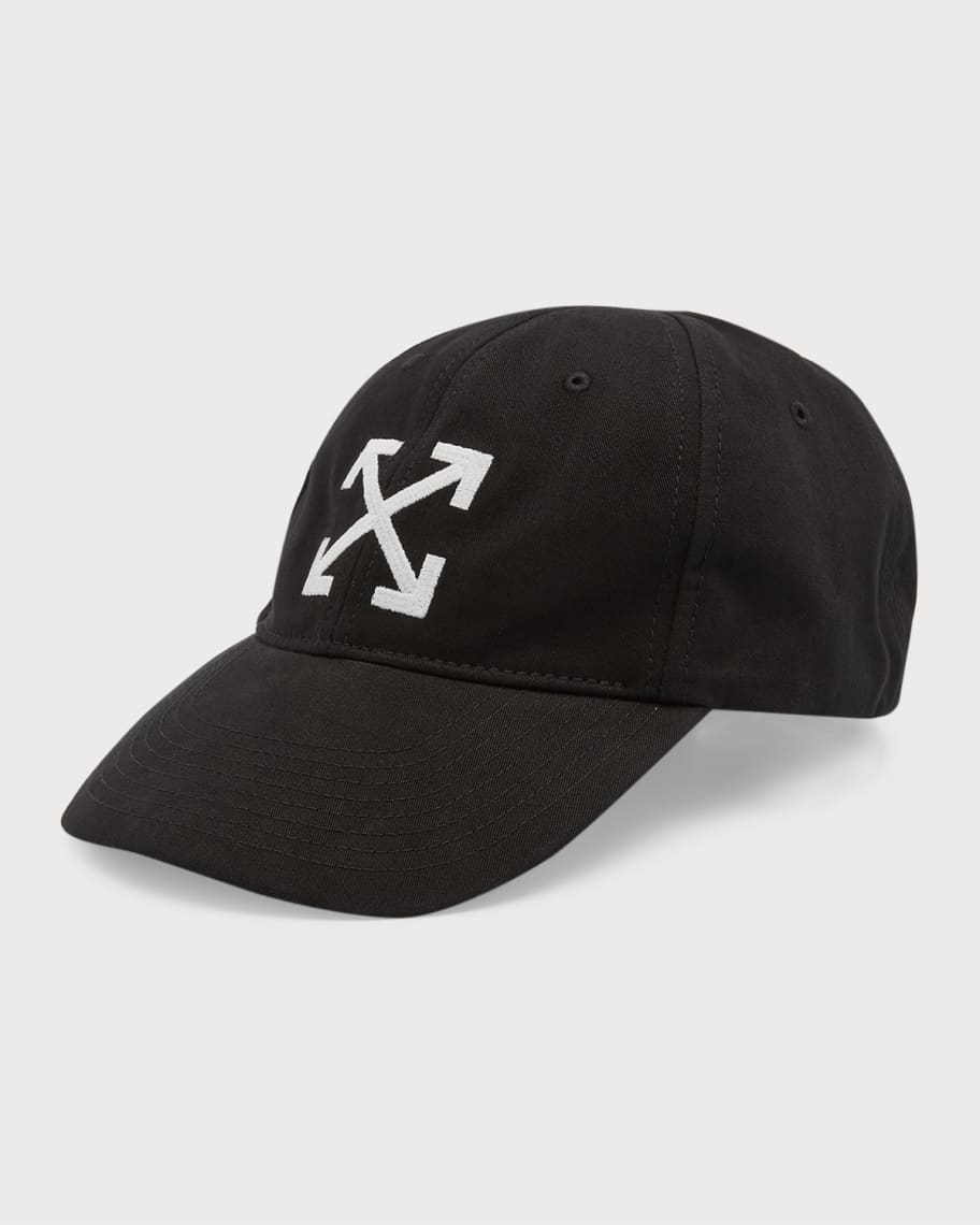 Off-White Men's Embroidered Arrow Baseball Cap | Neiman Marcus