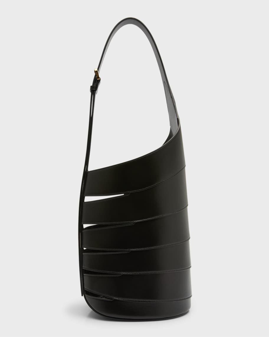 ALAIA Babel Medium Cutout Bucket Shoulder Bag | Neiman Marcus