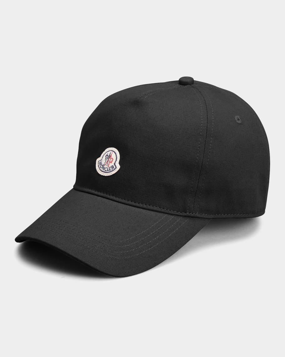 Moncler Cotton Logo Baseball Cap | Neiman Marcus