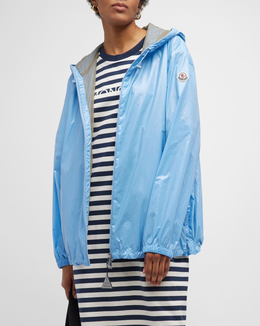 Moncler Wuisse Shiny Parka Jacket | Neiman Marcus