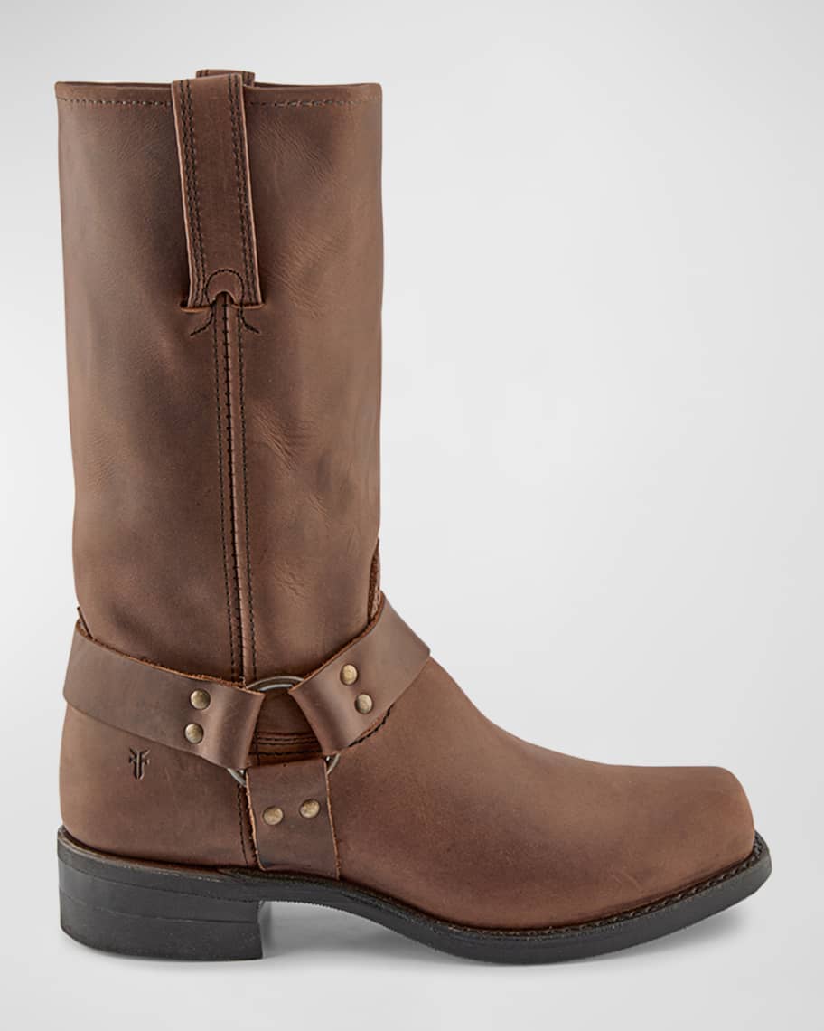 Frye Men's Engineer Leather Biker Boots | Neiman Marcus