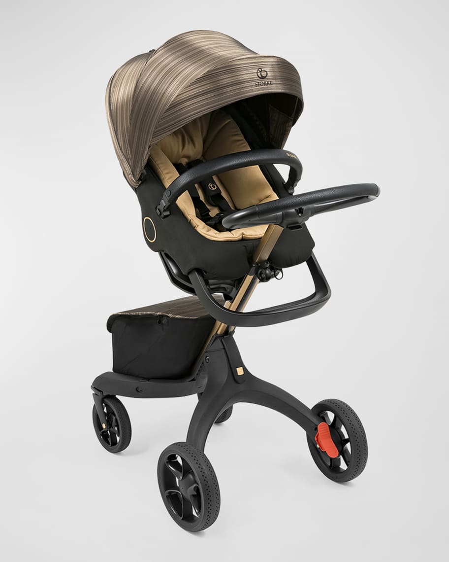 Stokke Xplory X Stroller - Limited Edition Gold/Black | Neiman Marcus