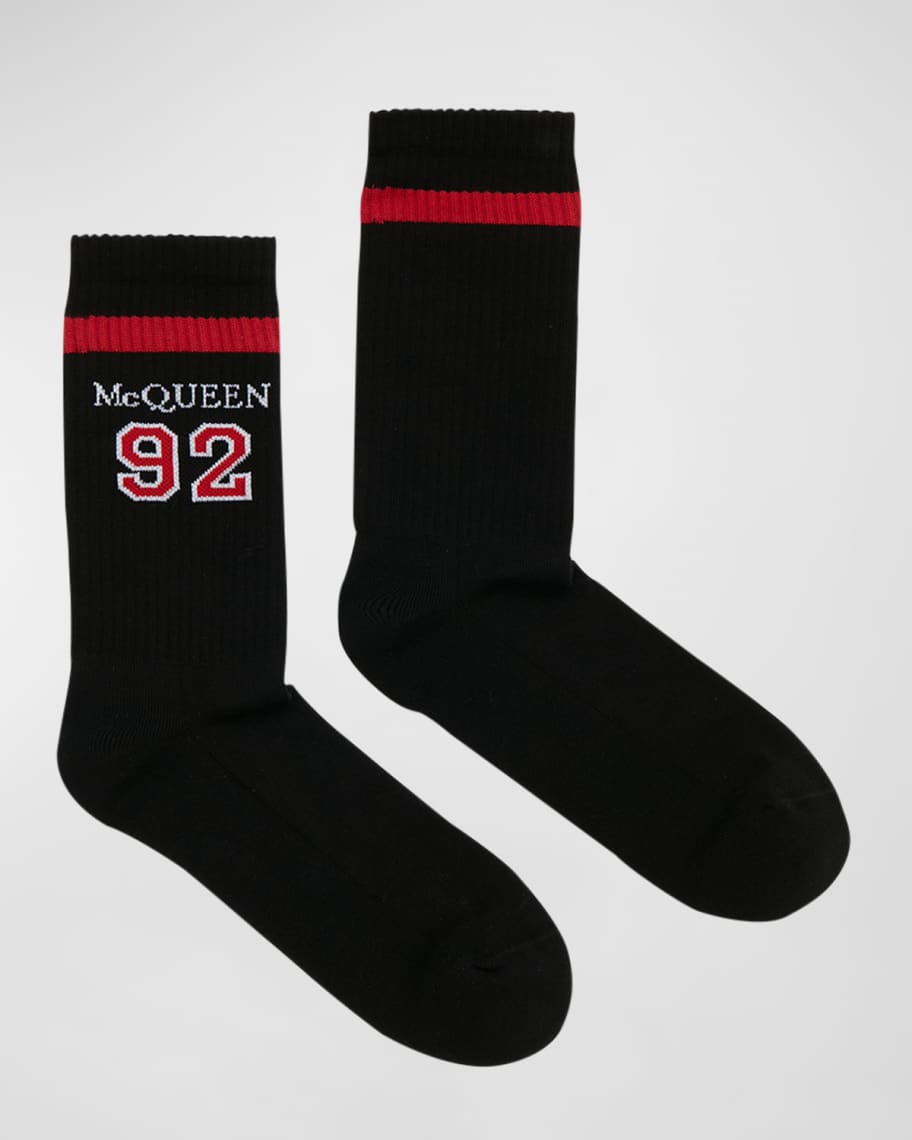 McQueen Men's McQueen 92 Crew Socks | Neiman Marcus
