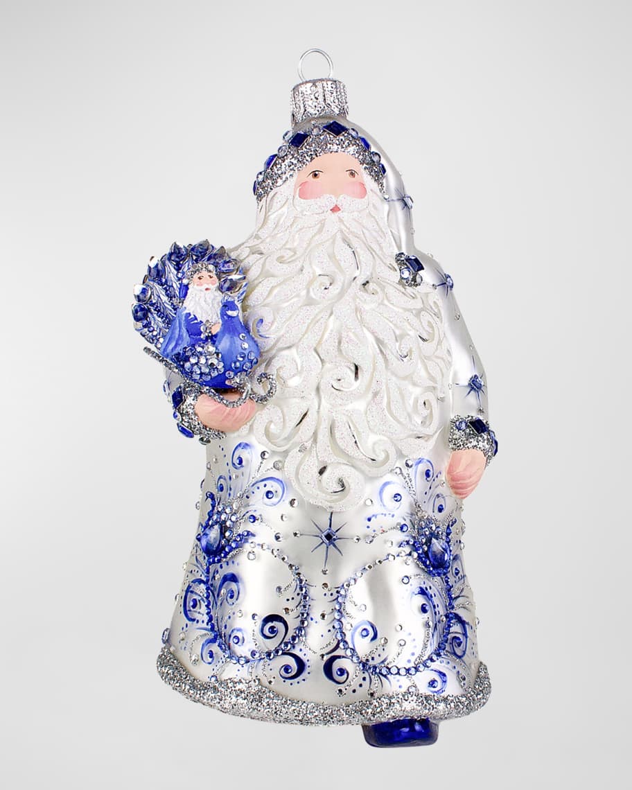 Patricia Breen Crystal Claus Christmas Ornament | Neiman Marcus