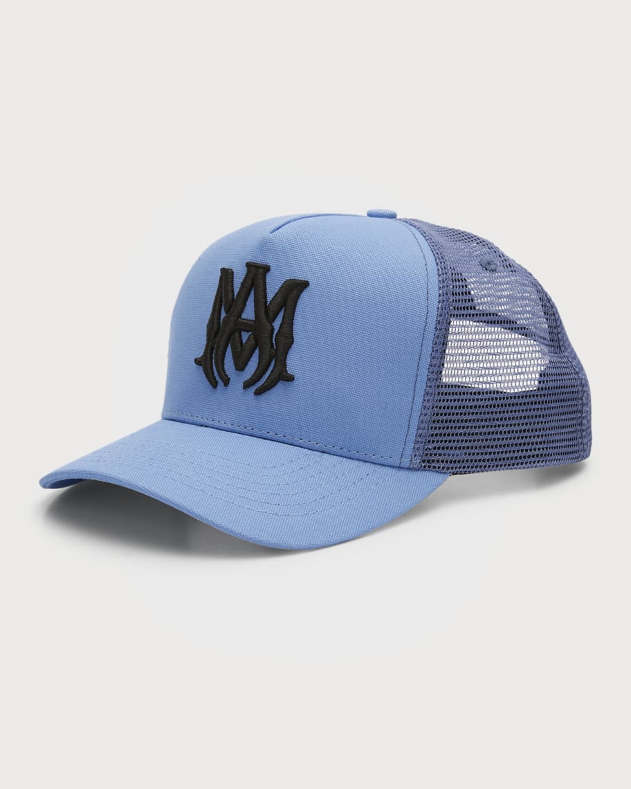 Amiri Men's MA-Logo Trucker Hat | Neiman Marcus