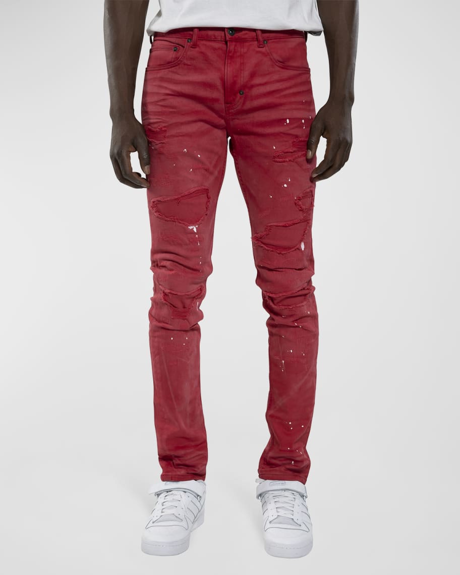 PRPS Men's Chump Slim Paint-Splatter Jeans | Neiman Marcus