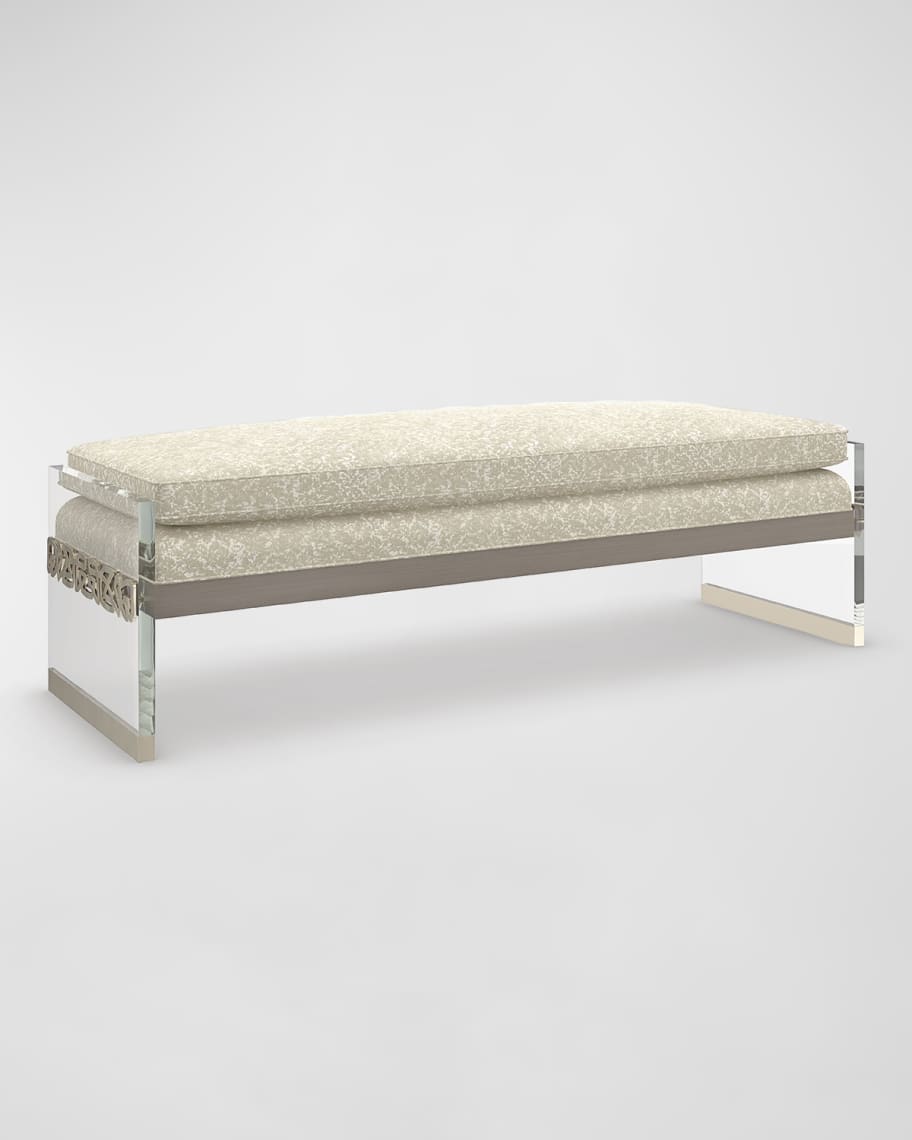 Caracole Encore 56" Bench | Neiman Marcus