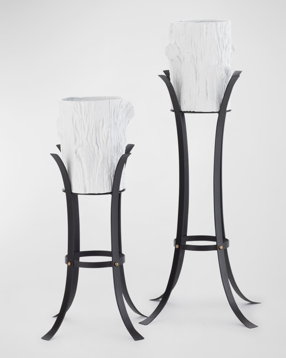 Tree Bark Inspired Mix Planter Set | Neiman Marcus
