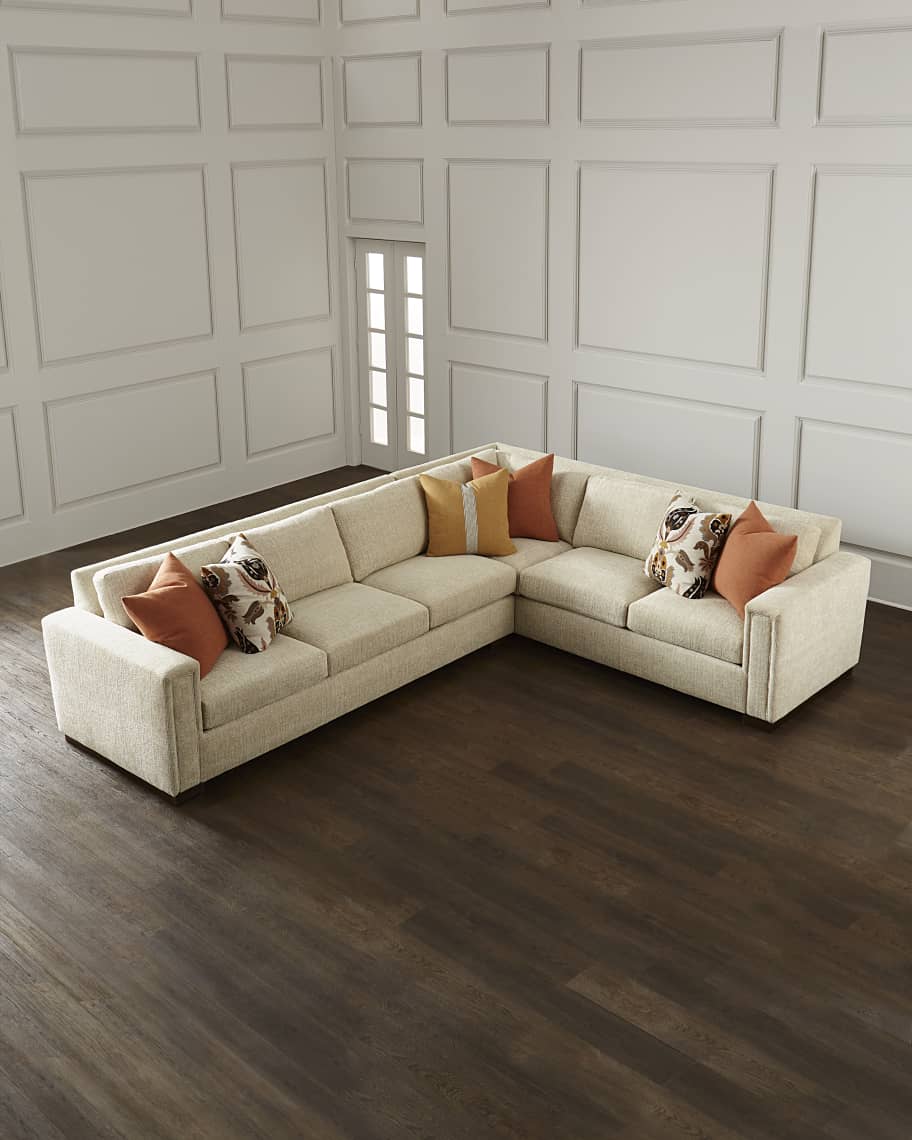 Massoud Milena Left Return Sectional | Neiman Marcus