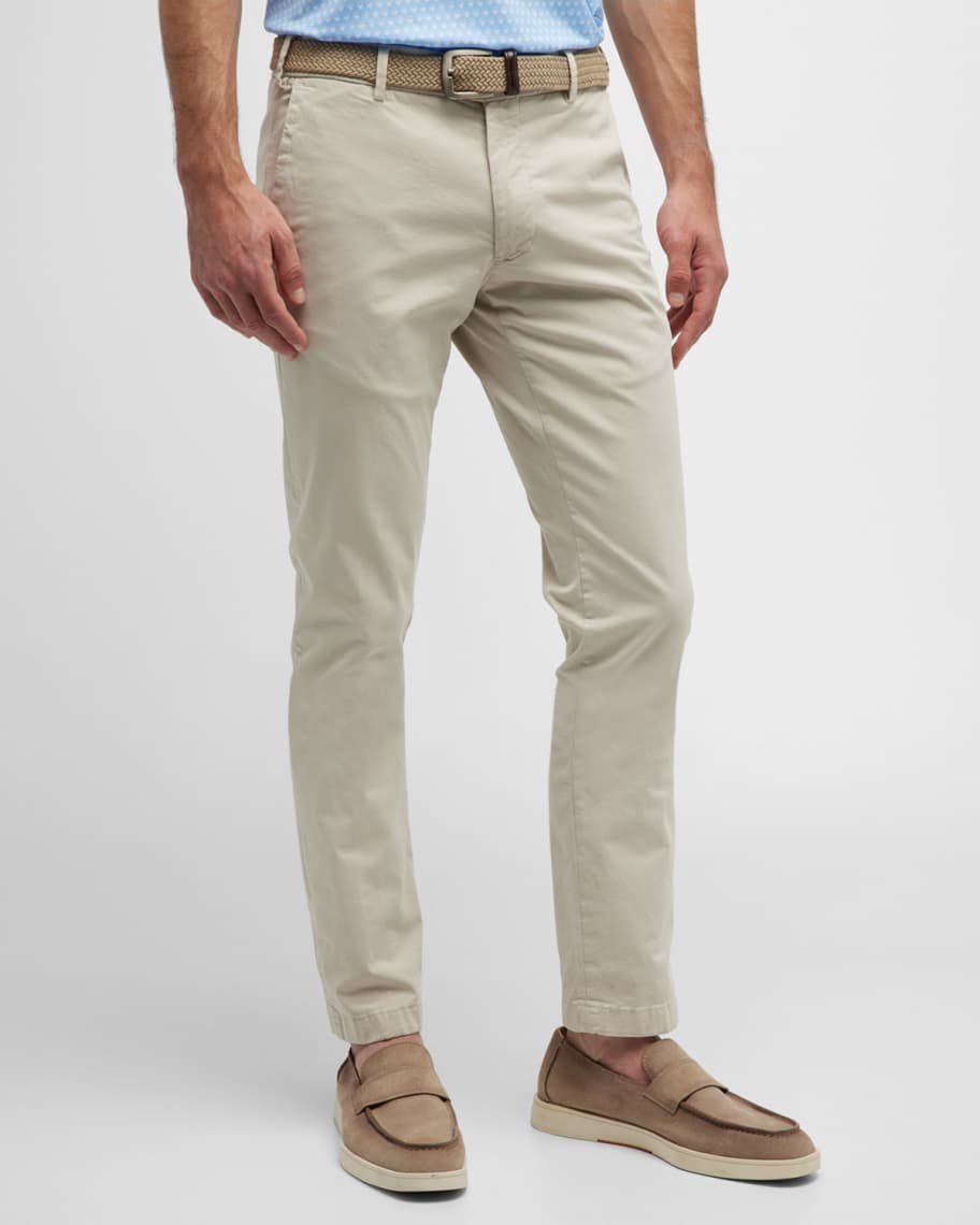 Peter Millar Men's Dyed Stretch Denim Pants | Neiman Marcus