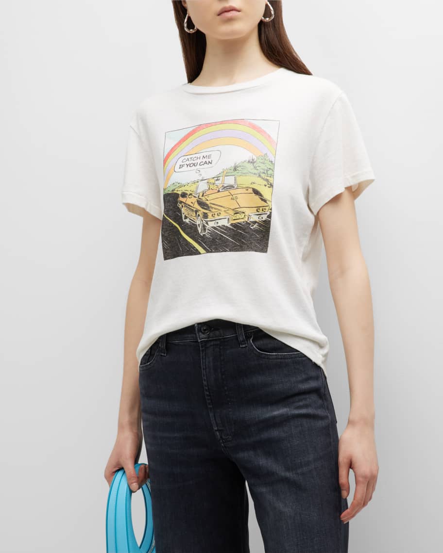 RE/DONE Catch Me Graphic Tee | Neiman Marcus