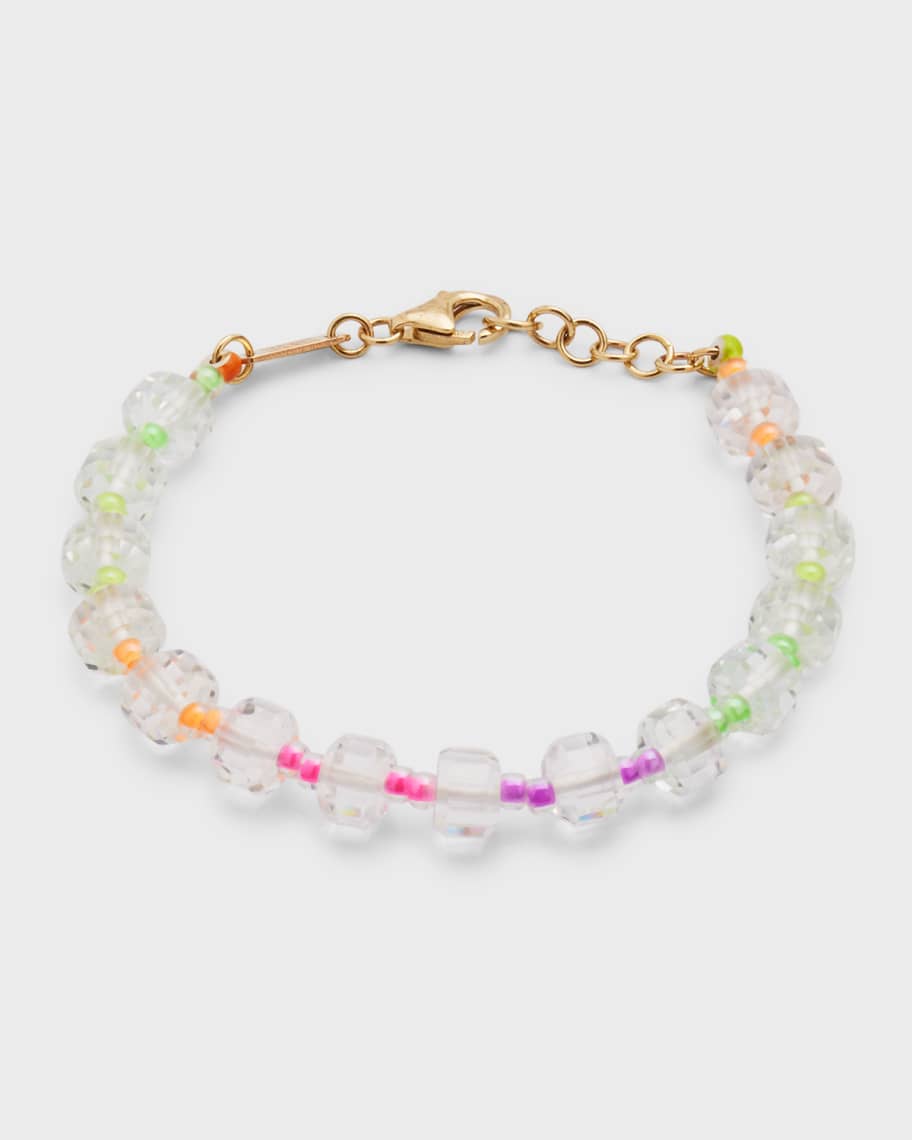 Bea Bongiasca Fluo Double Glass Bead Bracelet | Neiman Marcus