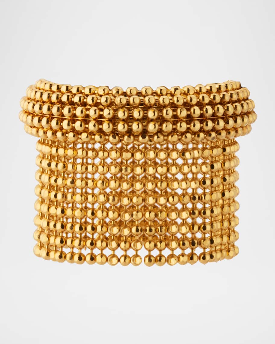 Peruffo 18K Yellow Gold Fringe Ring | Neiman Marcus
