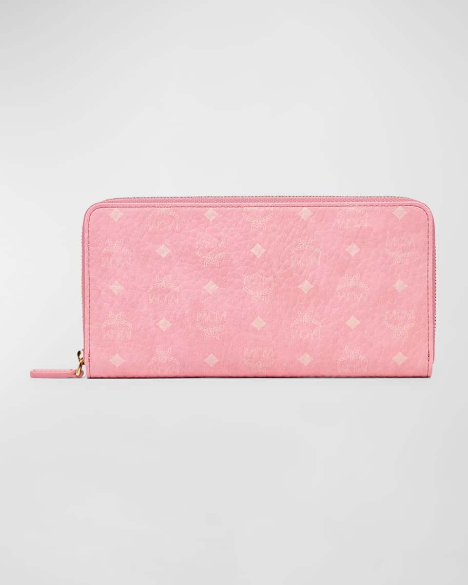 MCM Aren Large Zip Continental Wallet | Neiman Marcus