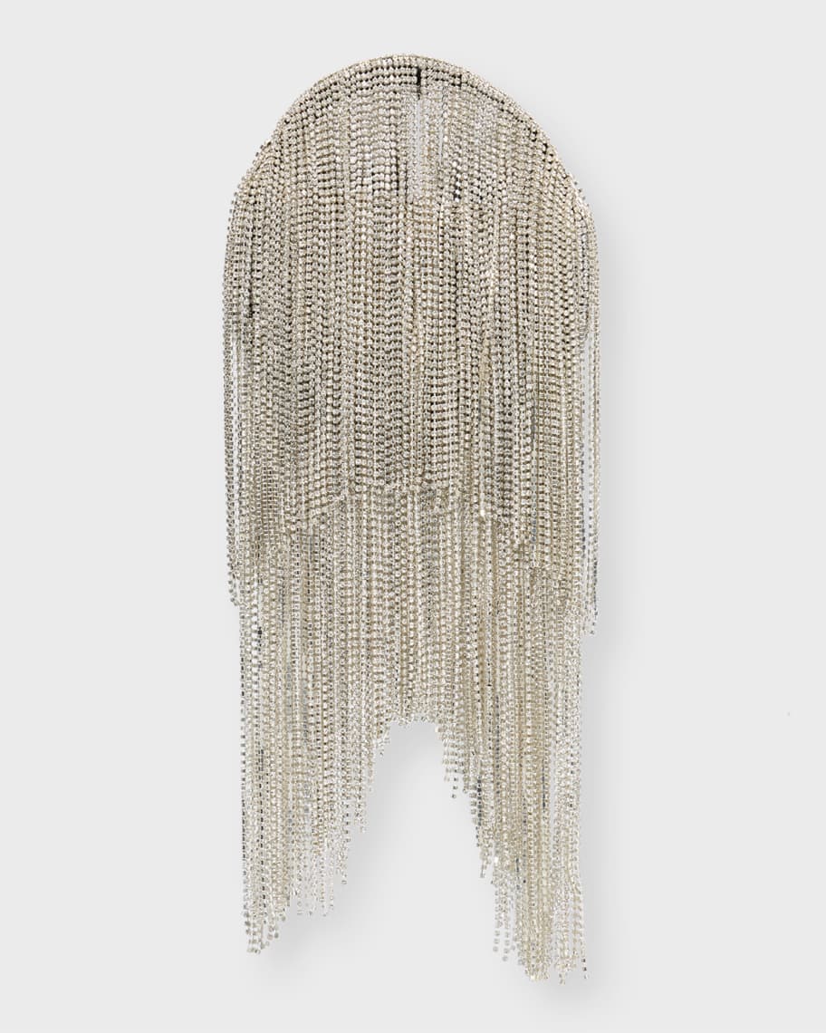 Retrofete Talia Small Fringe Crystal Clutch Bag | Neiman Marcus