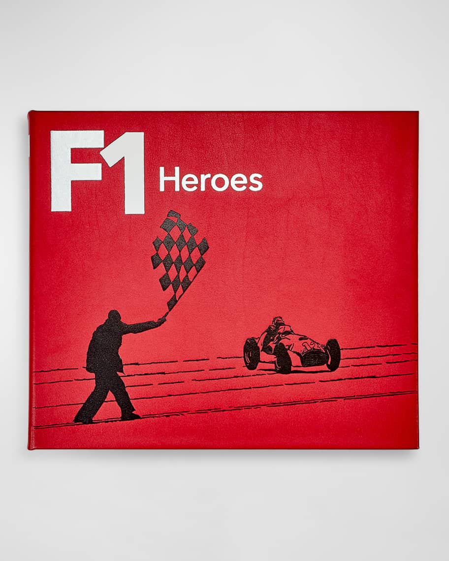 Graphic Image "F1 (Formula One) Heroes" Personalizable Leather Bound ...