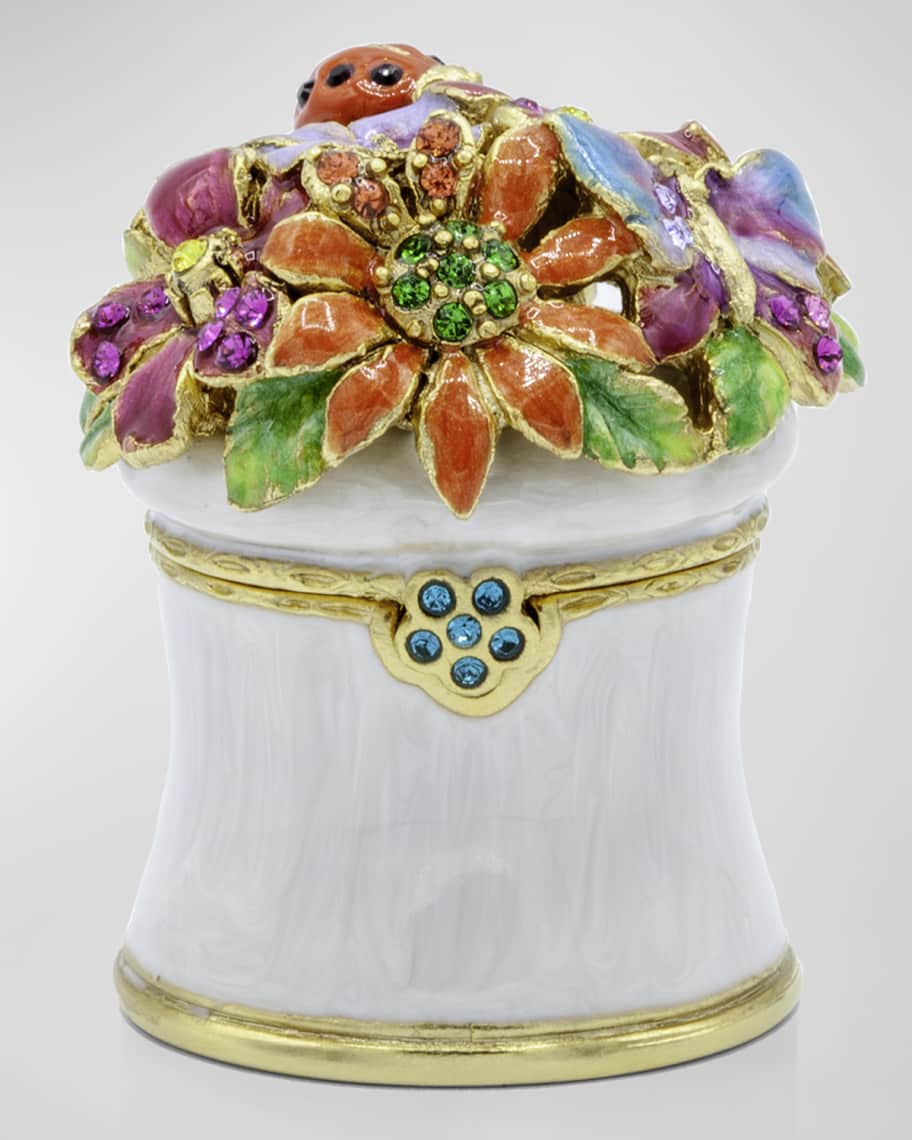 Jay Strongwater Mini Bouquet Box | Neiman Marcus