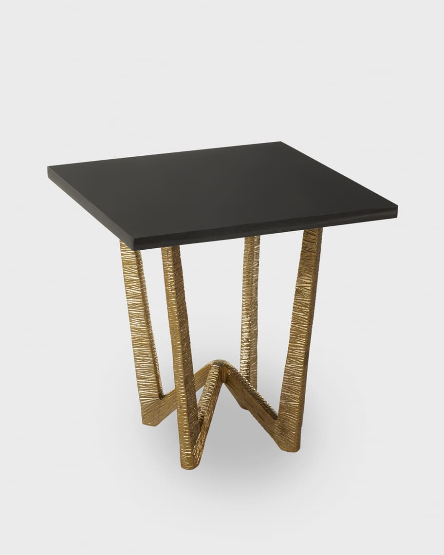 John-Richard Collection Calica Golden End Table | Neiman Marcus