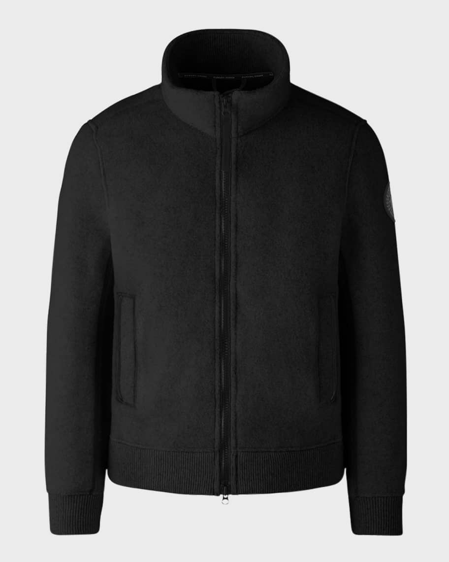 Canada Goose Men's Lawson Fleece Full-Zip Jacket | Neiman Marcus
