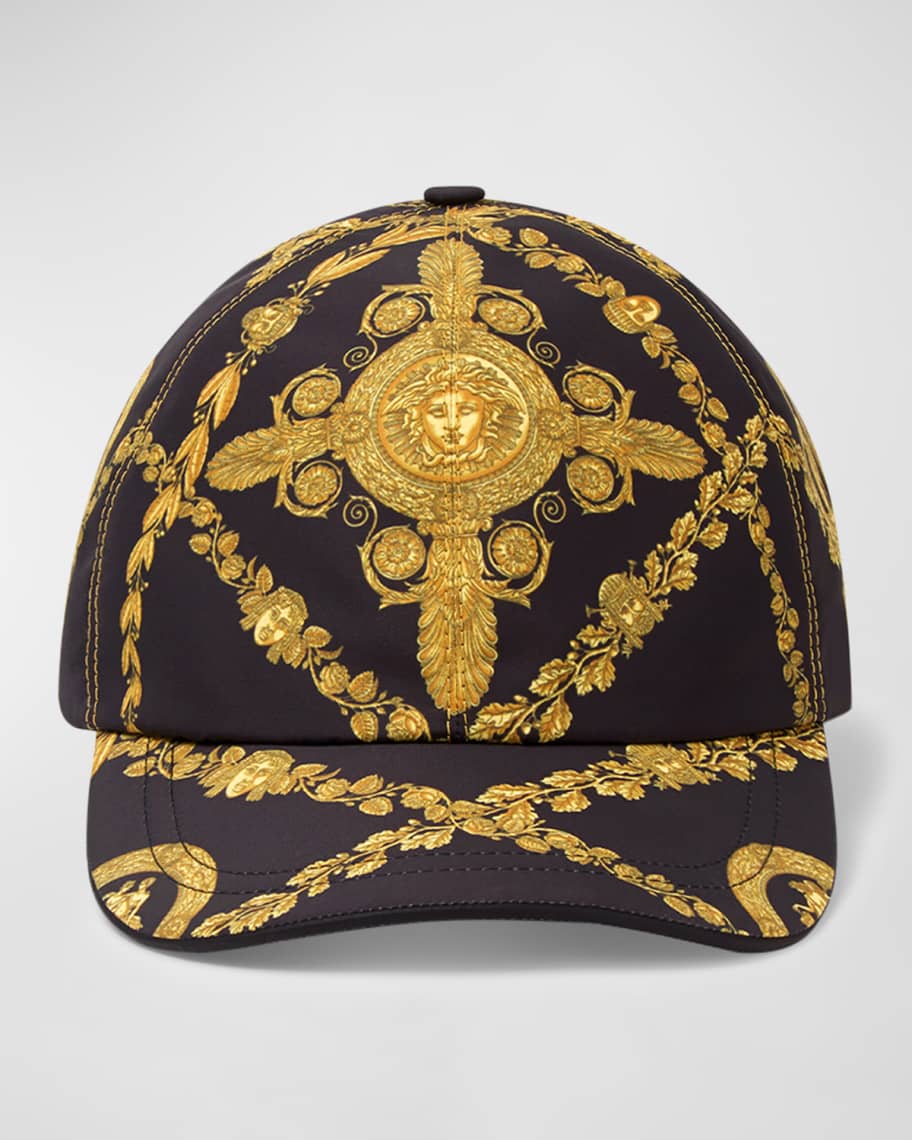 Versace Men's Barocco Baseball Cap | Neiman Marcus