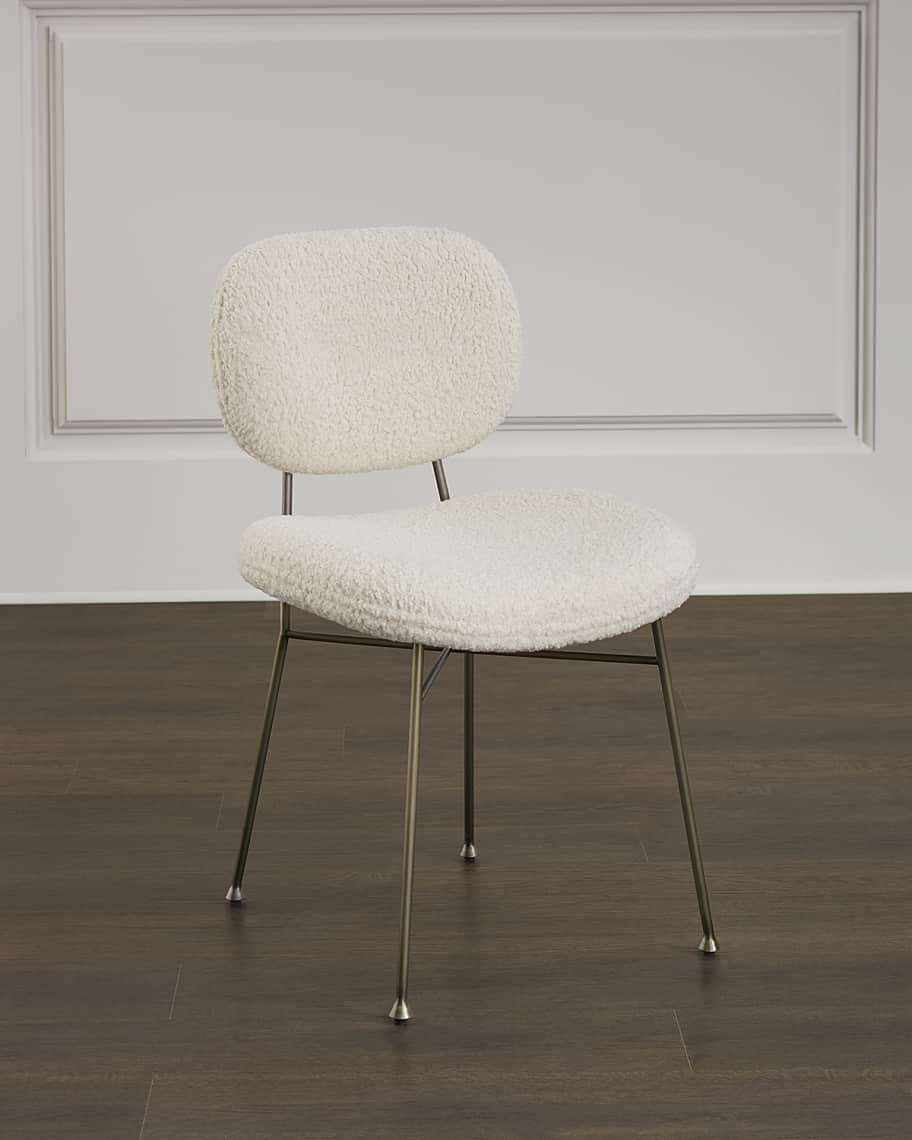 Interlude Home Abner Faux Shearling Chair | Neiman Marcus