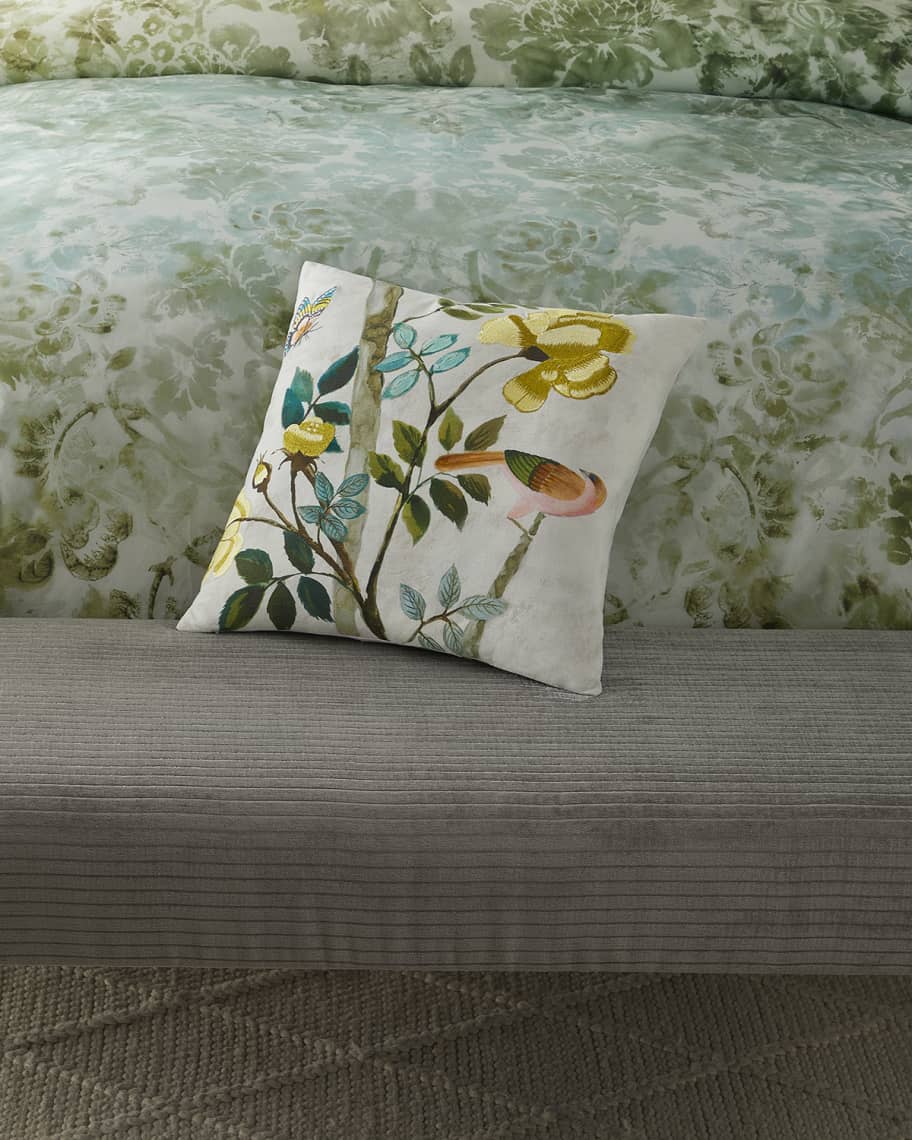Designers Guild Papillon Chinois & Parchment Pillow, 20x20 | Neiman Marcus
