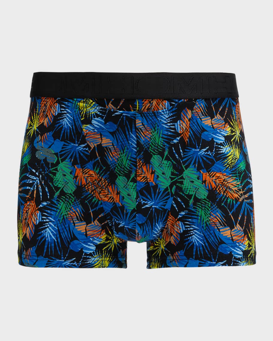 HOM Men's Reva Cotton-Modal Stretch Boxer Briefs | Neiman Marcus