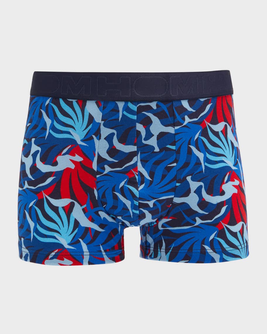HOM Men's Keanu Cotton Modal Stretch Boxer Briefs | Neiman Marcus
