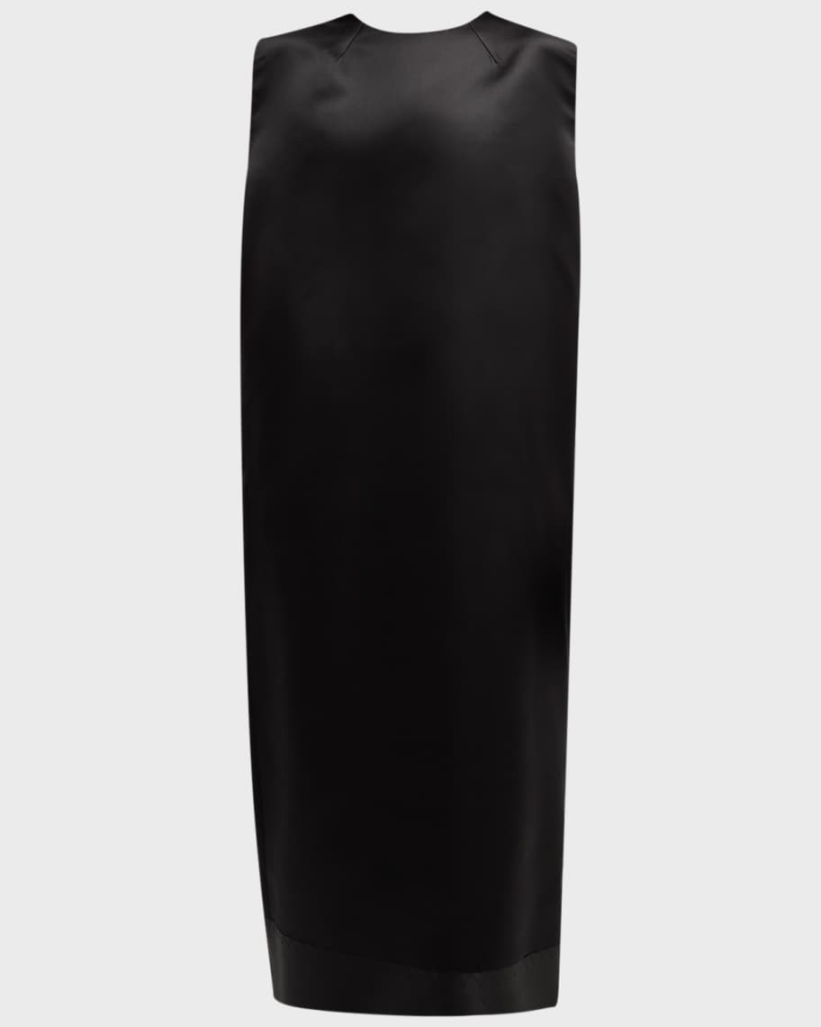 THE ROW Cerise Silk Shift Dress | Neiman Marcus