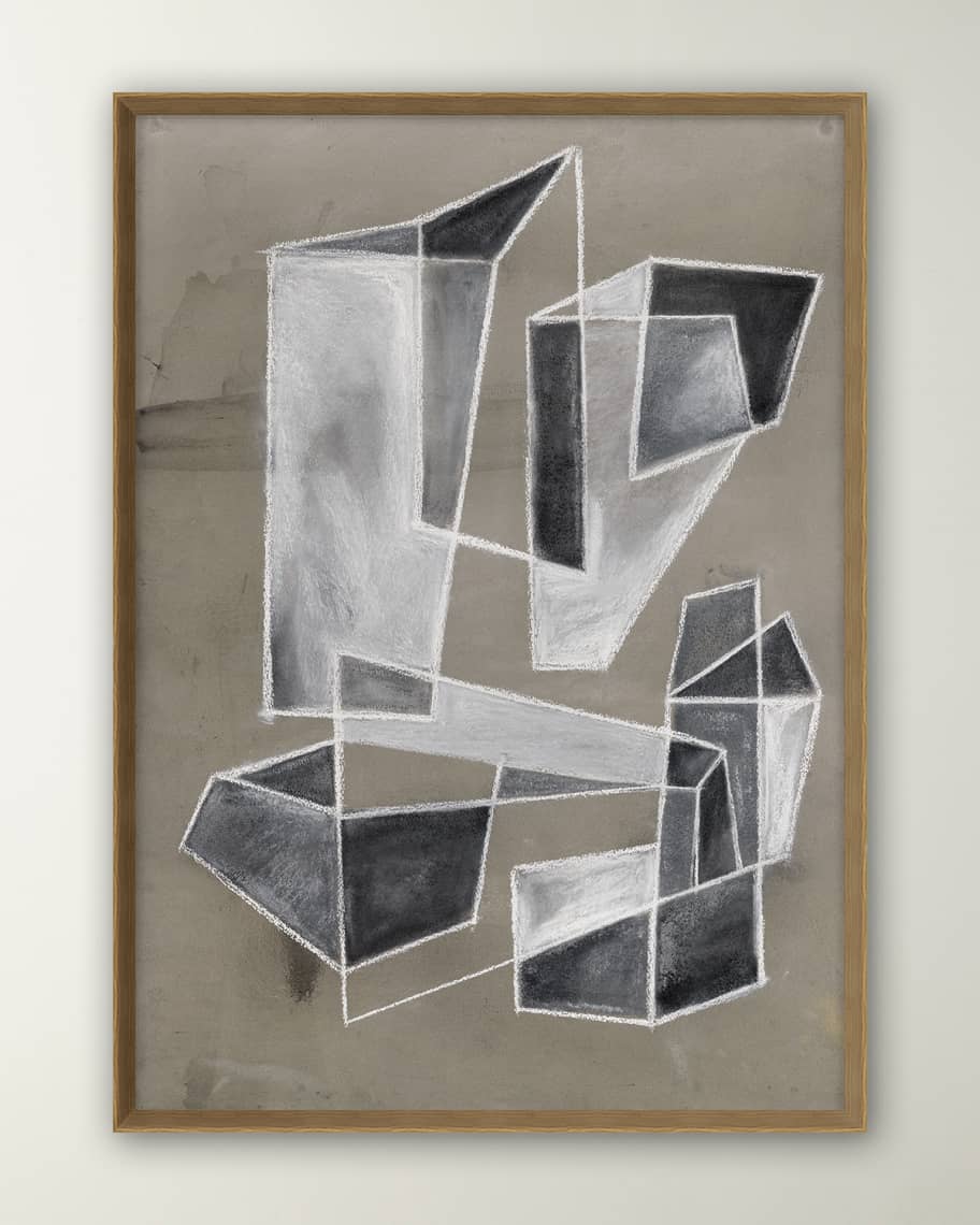 Grand Image Home "Geometrics 5" Art by Judith Bigham | Neiman Marcus