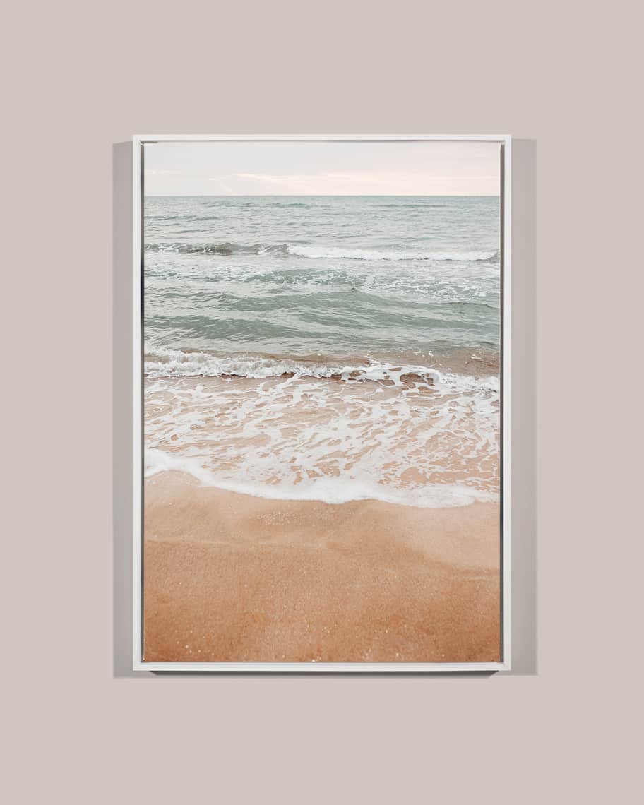 Yoffi "Morning Ocean" Framed Giclee | Neiman Marcus