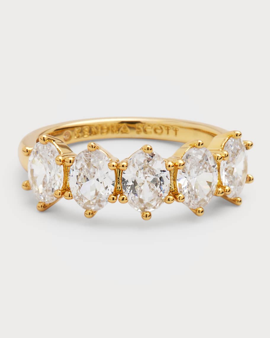 Kendra Scott Cailin Crystal Band Ring | Neiman Marcus