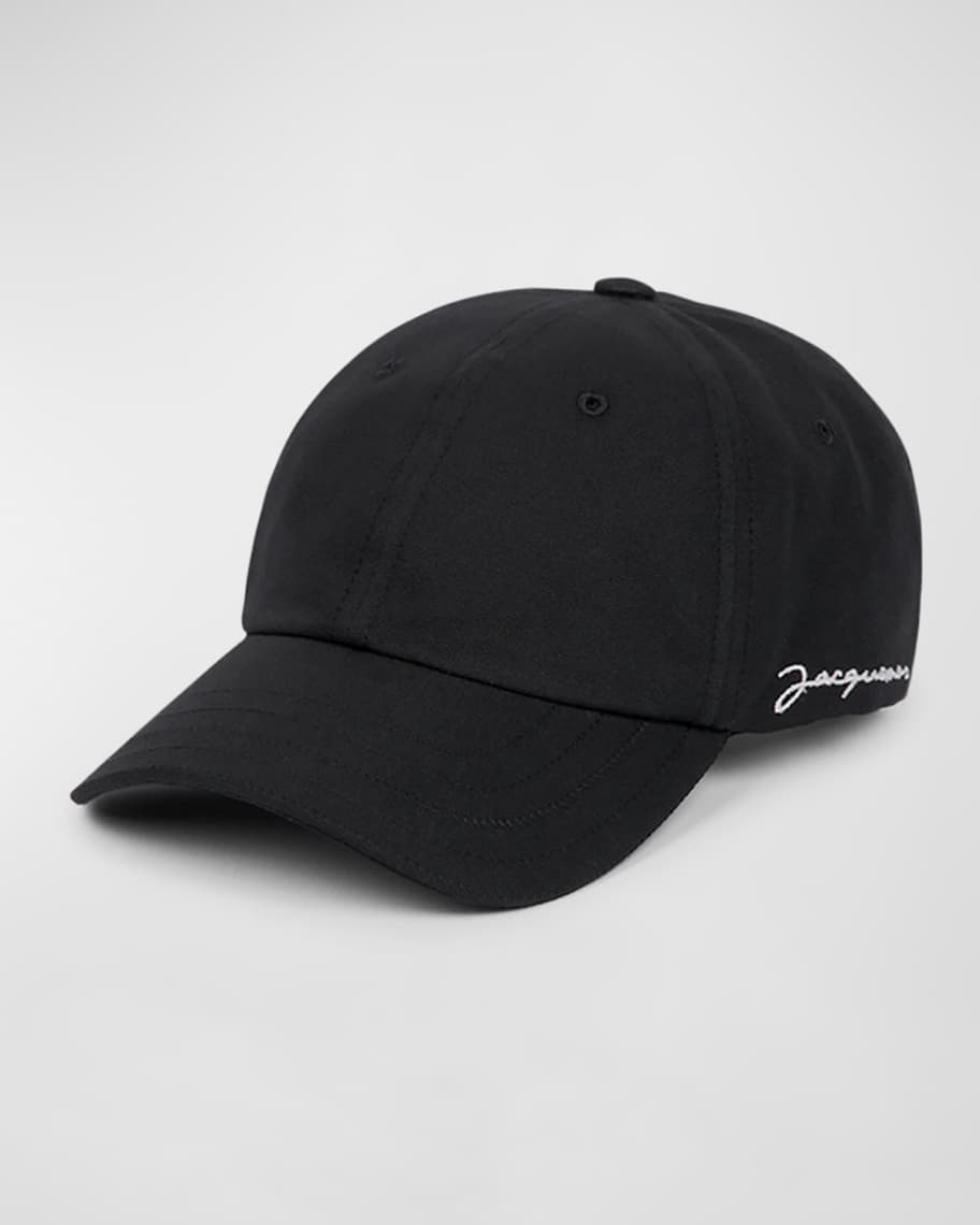 Jacquemus La Casquette Side Logo Baseball Cap | Neiman Marcus
