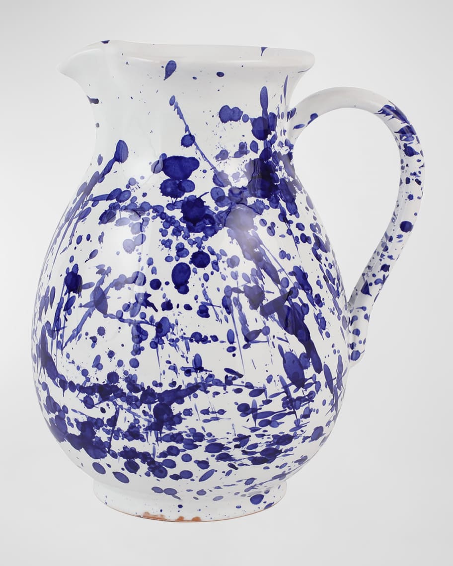 Vietri Amalfitana Splatter Pitcher | Neiman Marcus