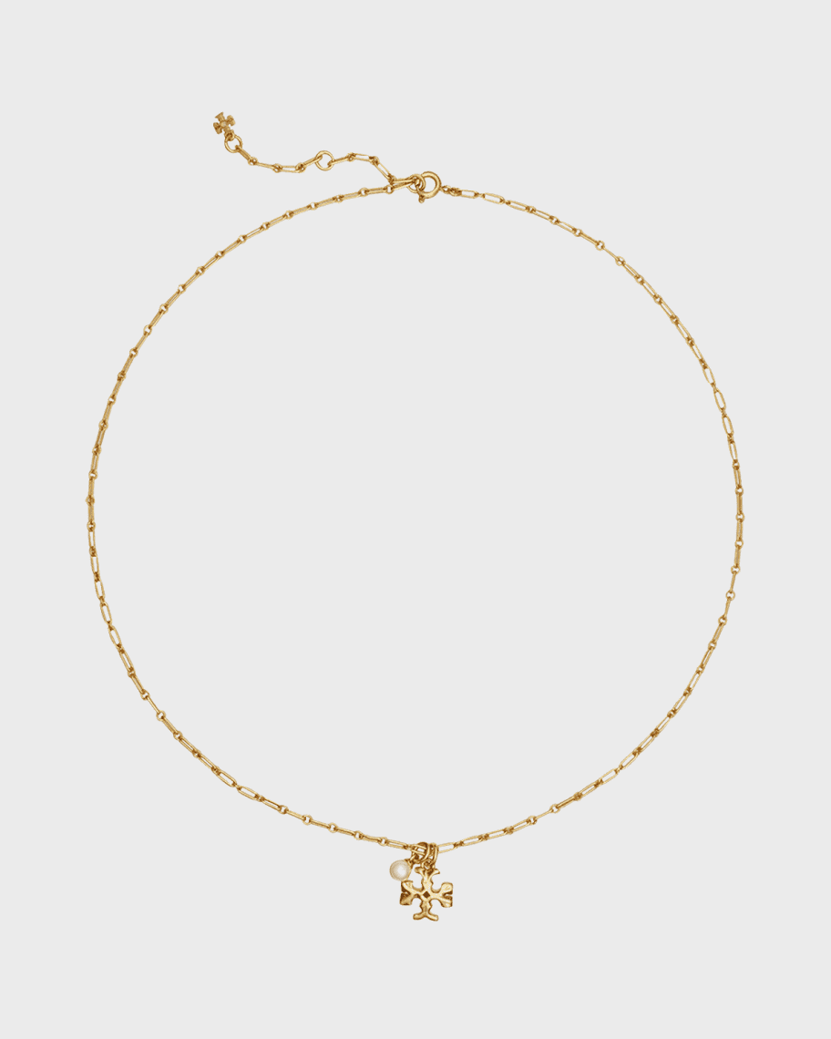 Tory Burch Thin Roxanne Pendant Necklace | Neiman Marcus