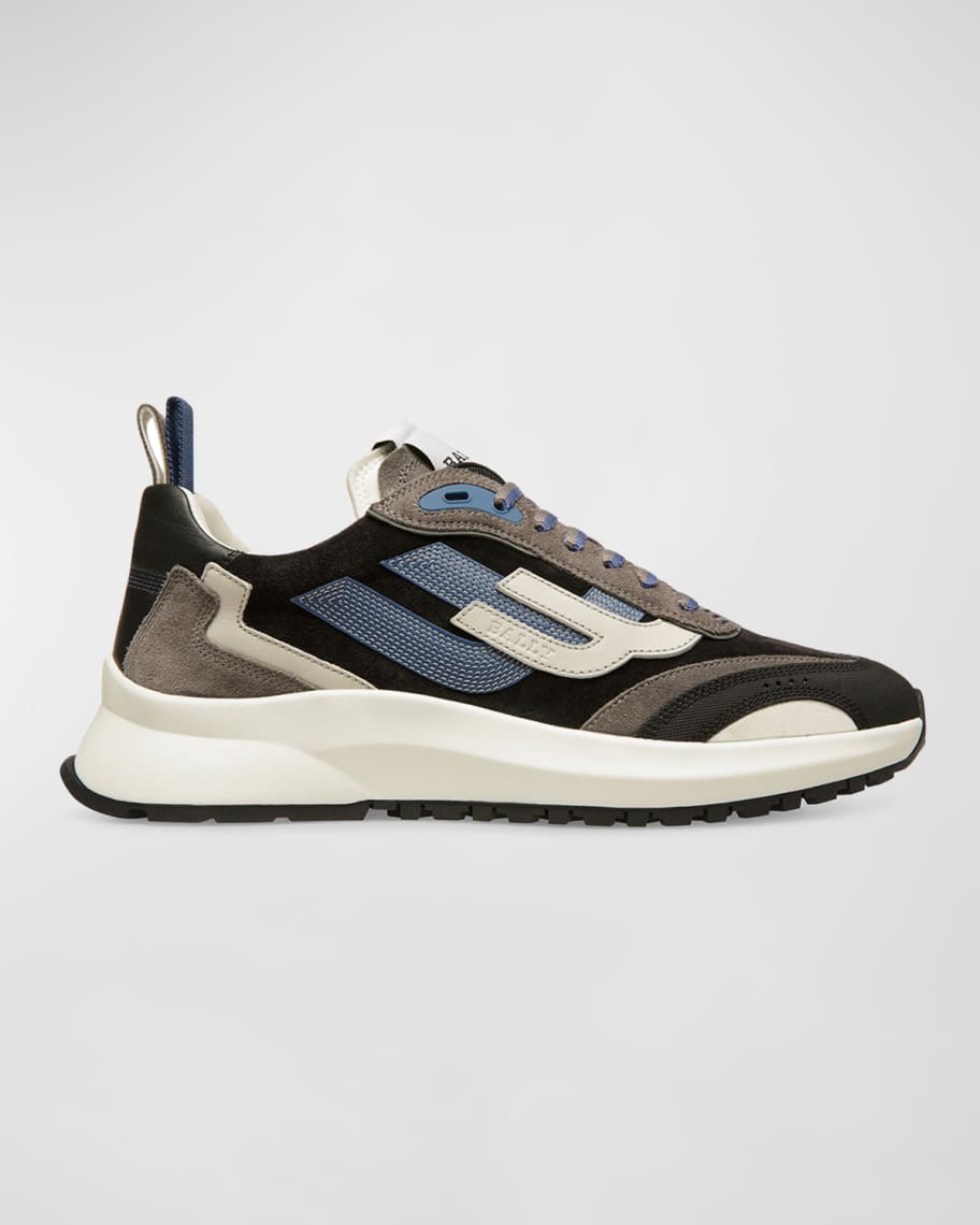 Bally Men's Darkyt Suede Low-Top Sneakers | Neiman Marcus