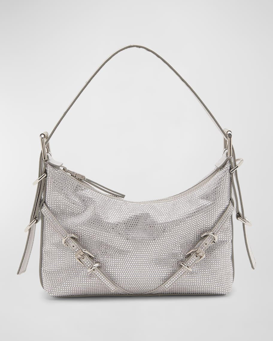 Givenchy Voyou Mini Shoulder Bag in Satin Strass | Neiman Marcus