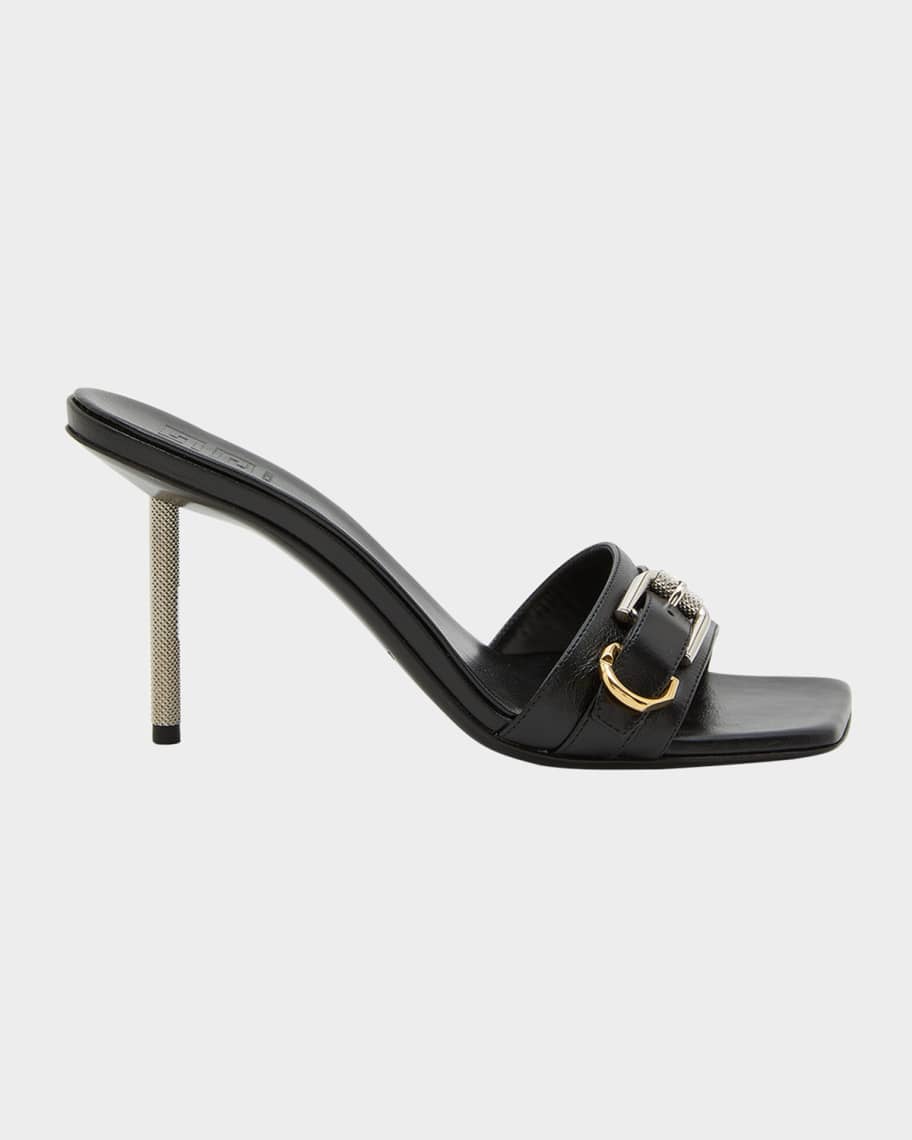 Givenchy Voyou High Strap Mule Sandals | Neiman Marcus