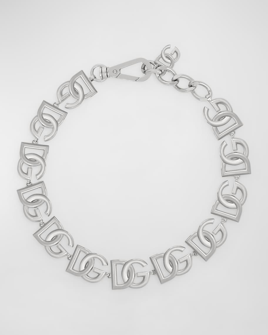 Dolce&Gabbana DG Logo Chain Necklace | Neiman Marcus