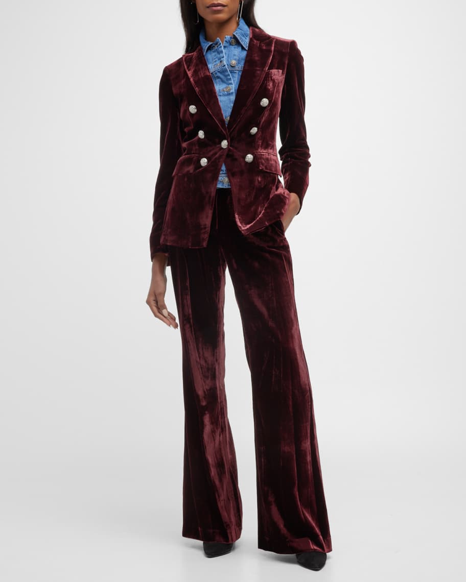 Velvet Dickey Suit | Neiman Marcus