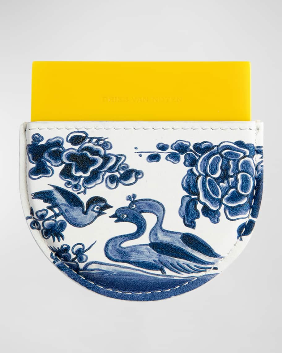 Dries Van Noten Yellow Bird Handheld Mirror | Neiman Marcus