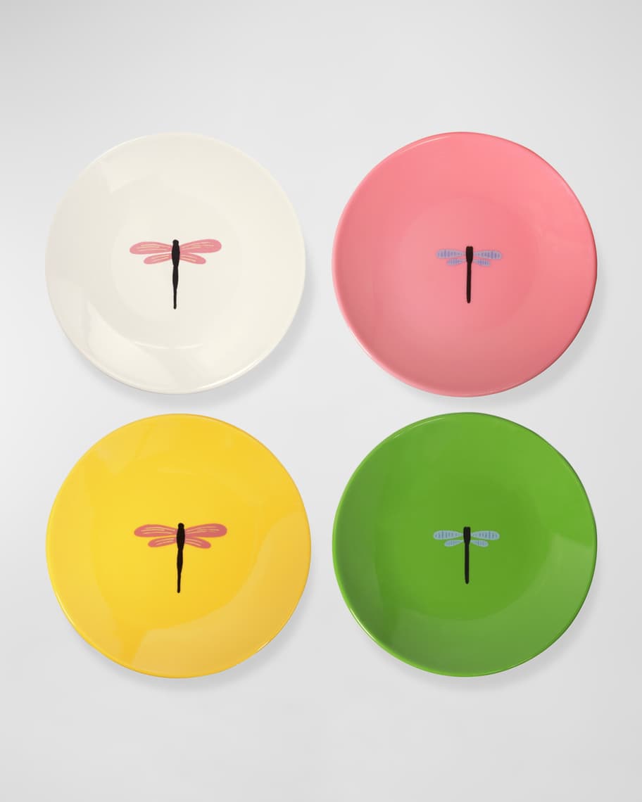 kate spade new york Tidbit Plate Set, Dragonfly | Neiman Marcus