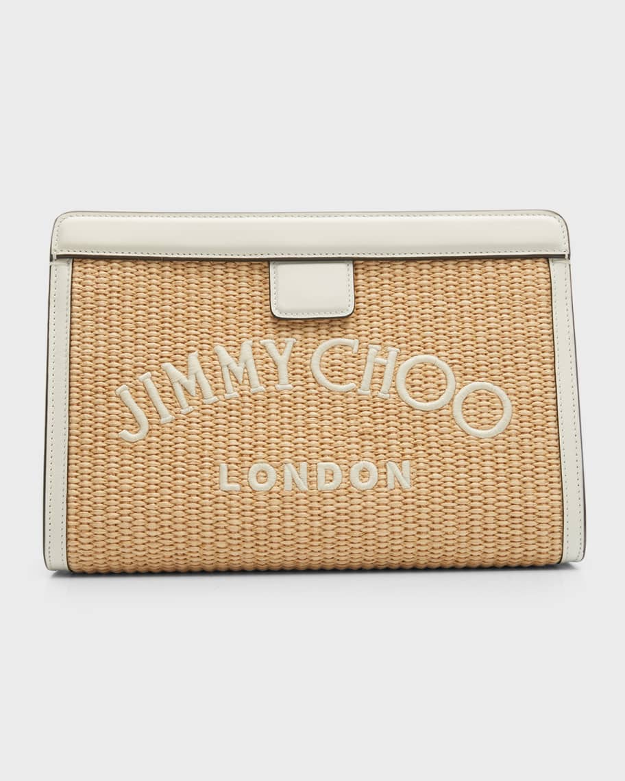 Jimmy Choo Varenne Pouch Clutch Bag | Neiman Marcus